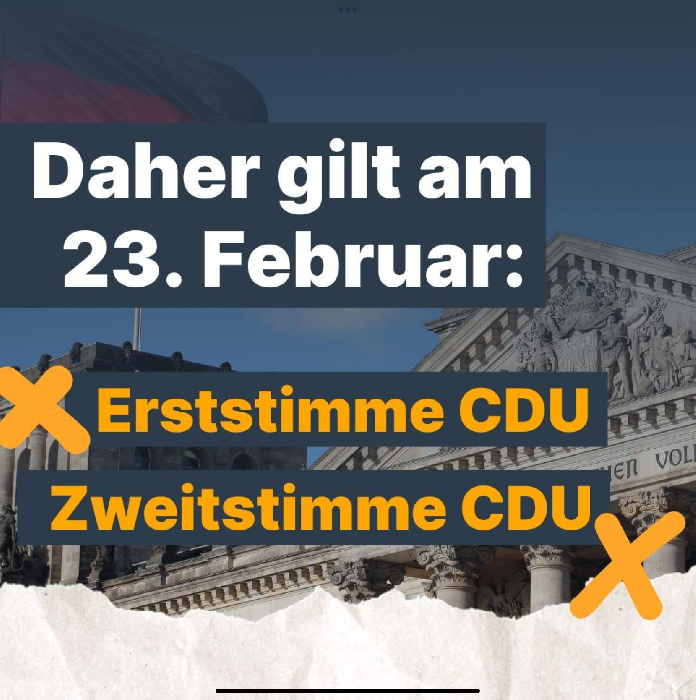 Bundestagswahl 2025 :: cdu-roemerberg